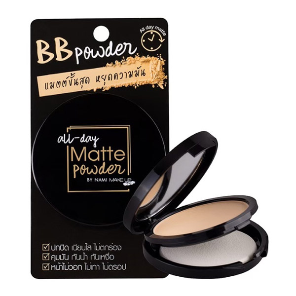 รีวิว Nami Make Up Pro All-Day Matte Powder SPF30 PA+++ รีวิวจากผู้ใช้ ...