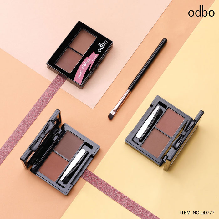 รีวิว odbo cosmetic Mini Ribbon Brow Kit รีวิวจากผู้ใช้จริง By Cosmenet ...