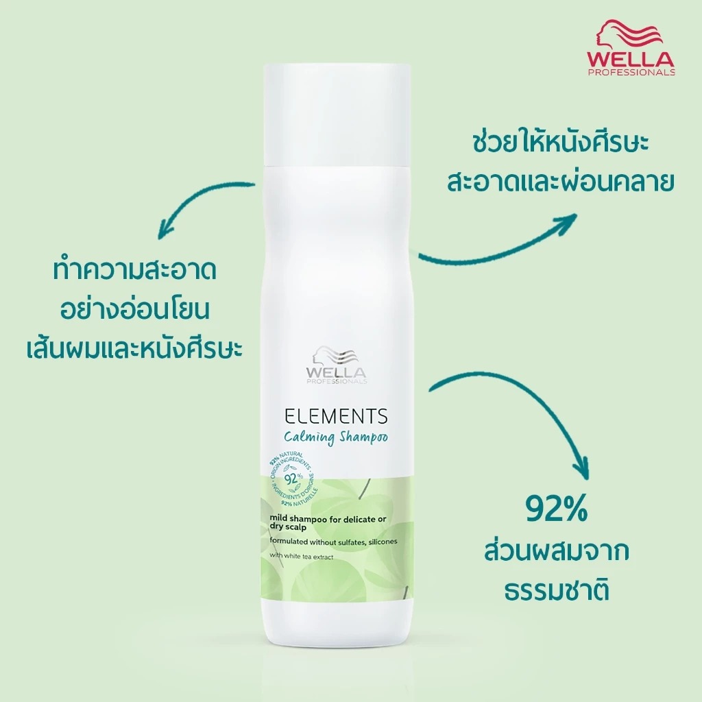 รีวิว Wella Professionals Elements Calming Shampoo รีวิวจากผู้ใช้จริง By Cosmenet.in.th